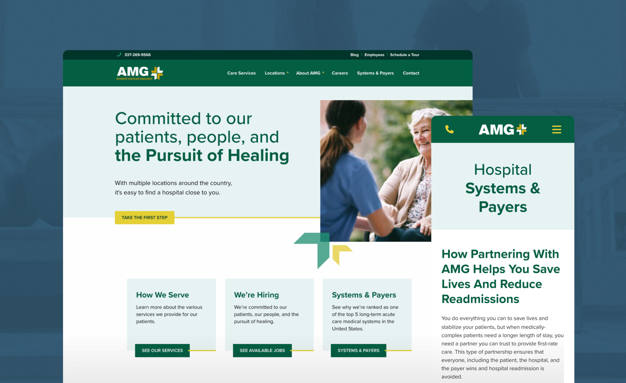 AMG - LTAC Hospital Digital Marketing & Website Design